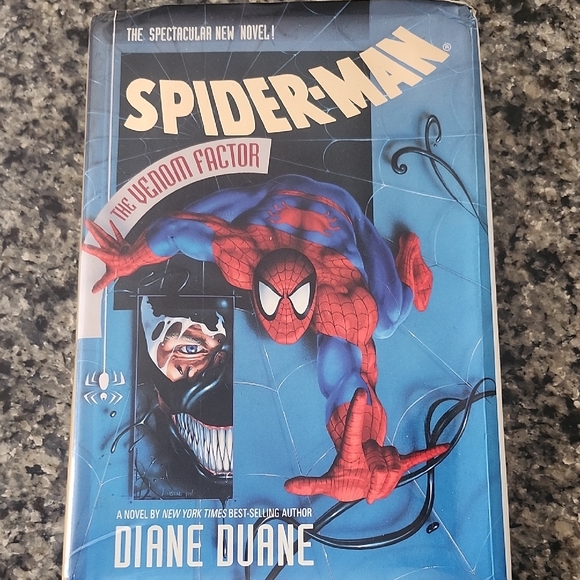 Marvel | Other | Spiderman The Venom Factor Hardcover Book First ...